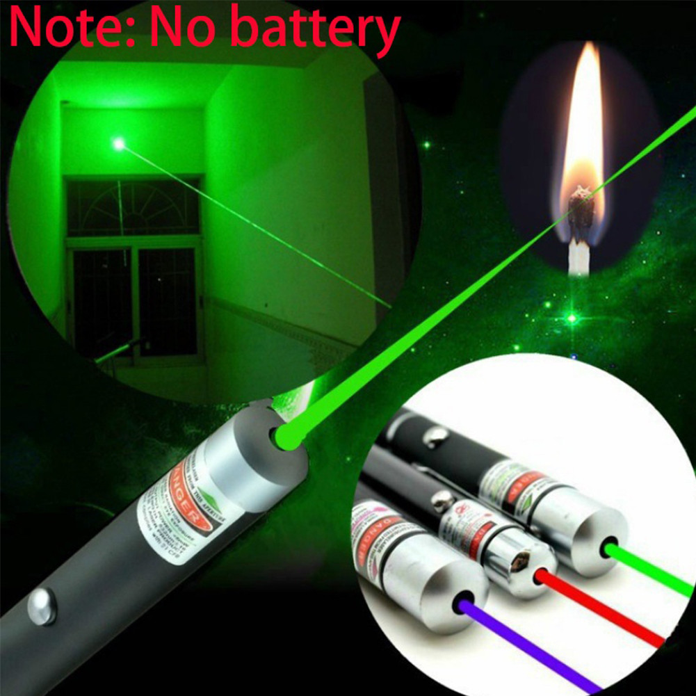 Powerful Green Red Blue Laser Pointer Beam Light Laser Sight Pointer ...