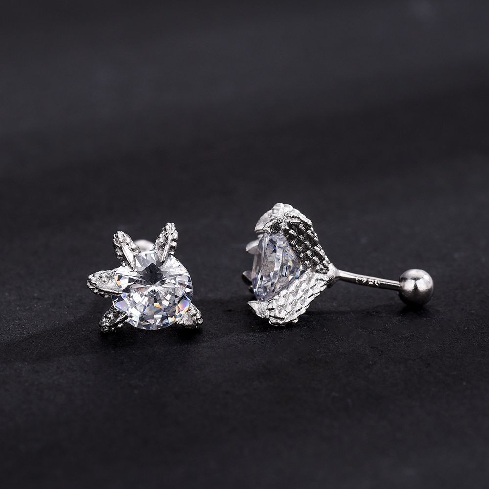 Fgfggf American Dragon Claw High-End Freshwater Blue Zircon Whole Body ...