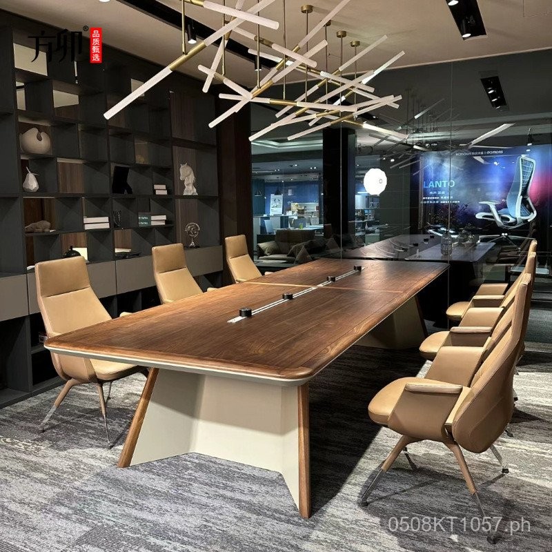 Conference Table Conference Table New Chinese Conference Room Black ...