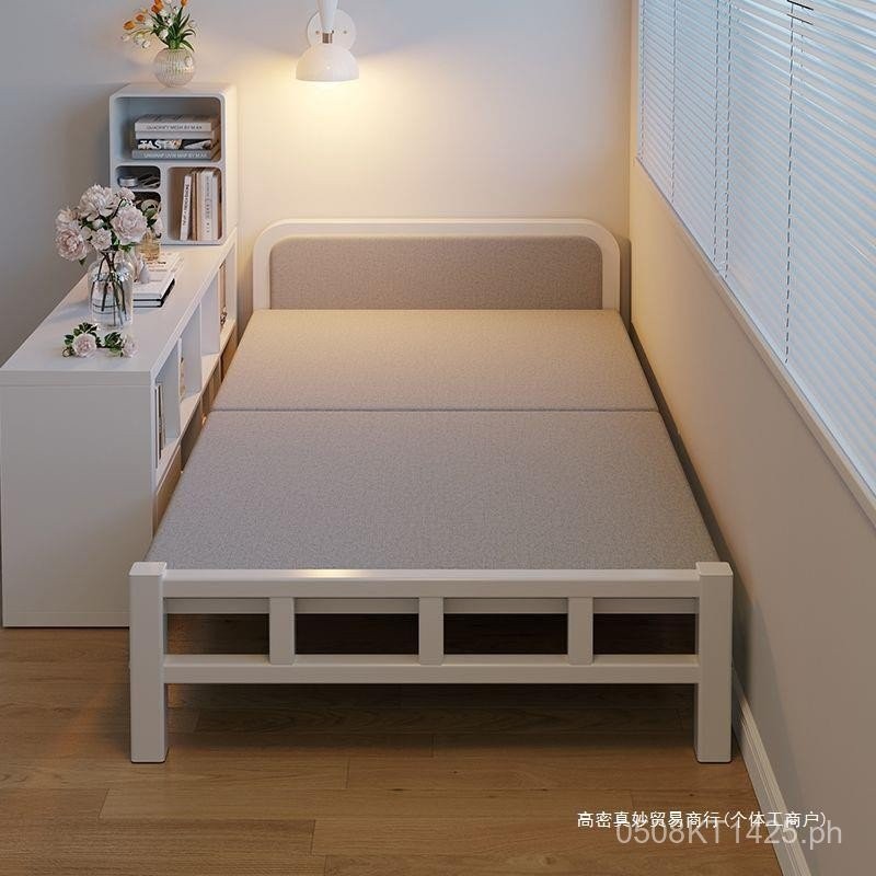 Small Bed Adult Simple Iron Bed Single Bed Nap Folding Bed Nap Rental ...