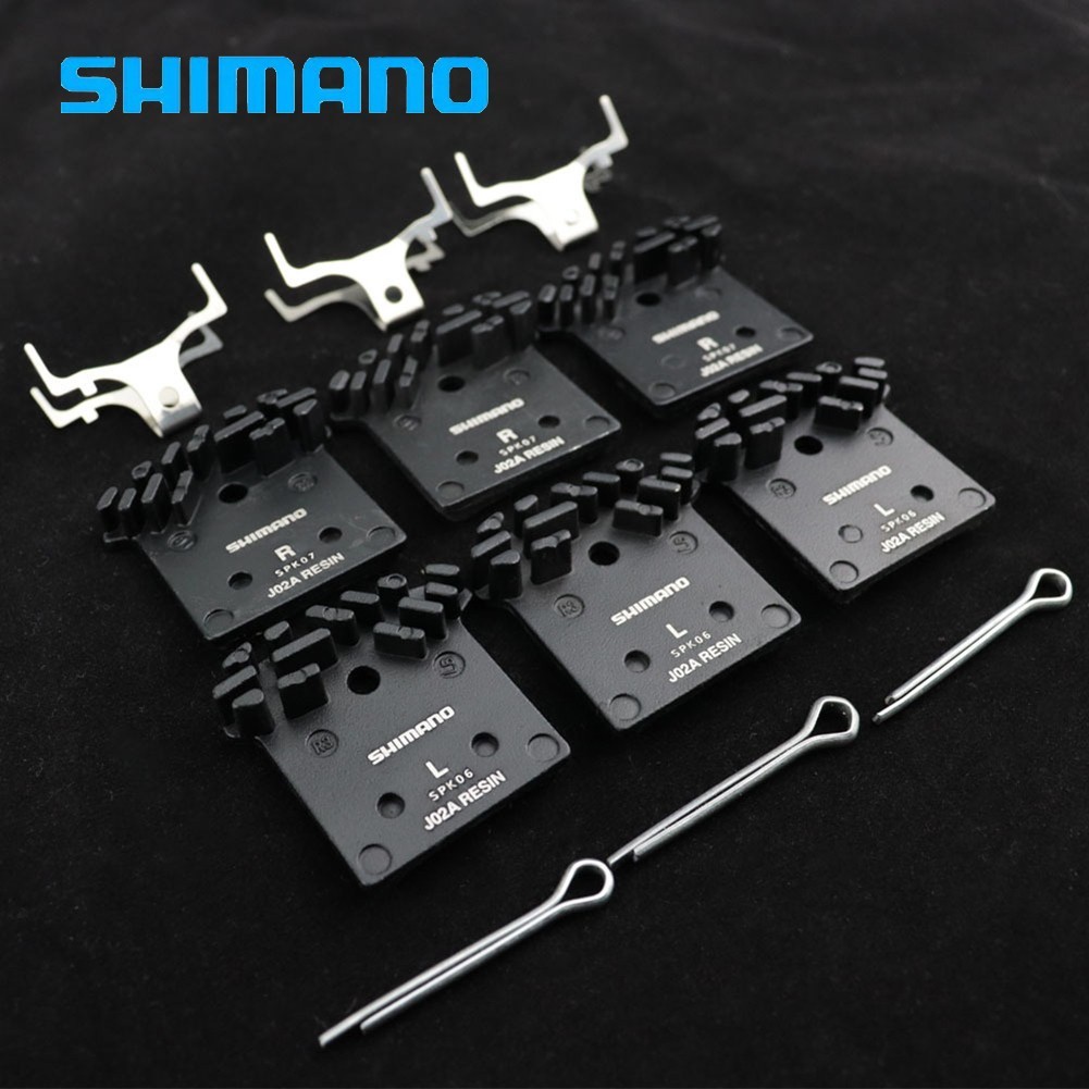 Shimano MTB J02A/G03S Resin Cooling Fin Ice Tech Disc Brake Pads SLX ...