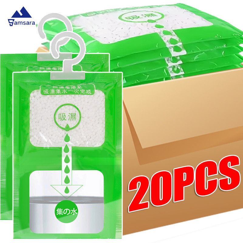 Leak-Proof Dehumidifier Bag with Visual Water Collector | 500ml ...