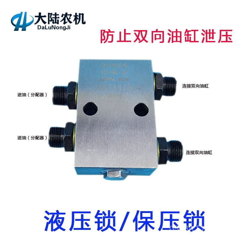 Leg Control Return Oil Cylinder Hydraulic Pressure Maintaining Double ...