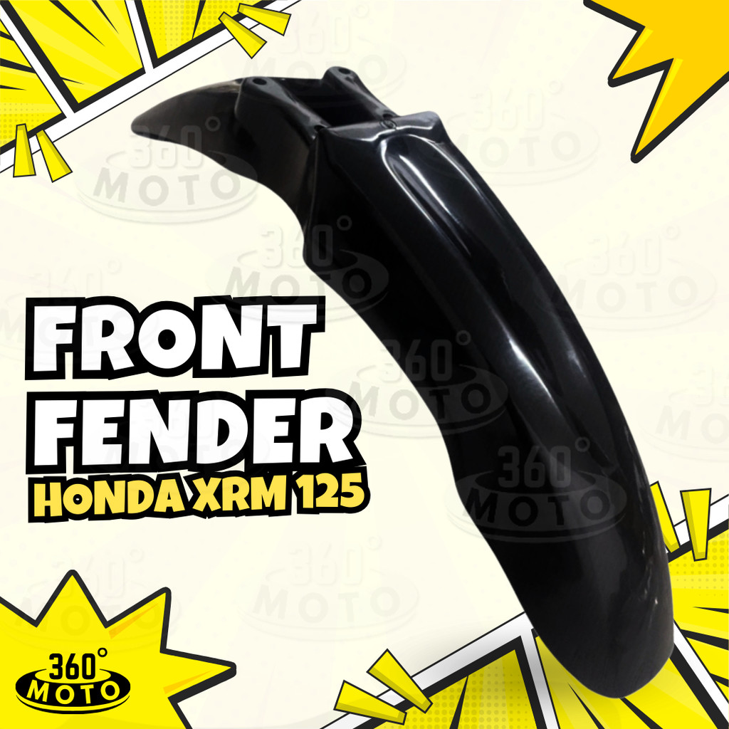 HONDA XRM 125 FAIRINGS FRONT FENDER REPLACEMENT | Shopee Philippines