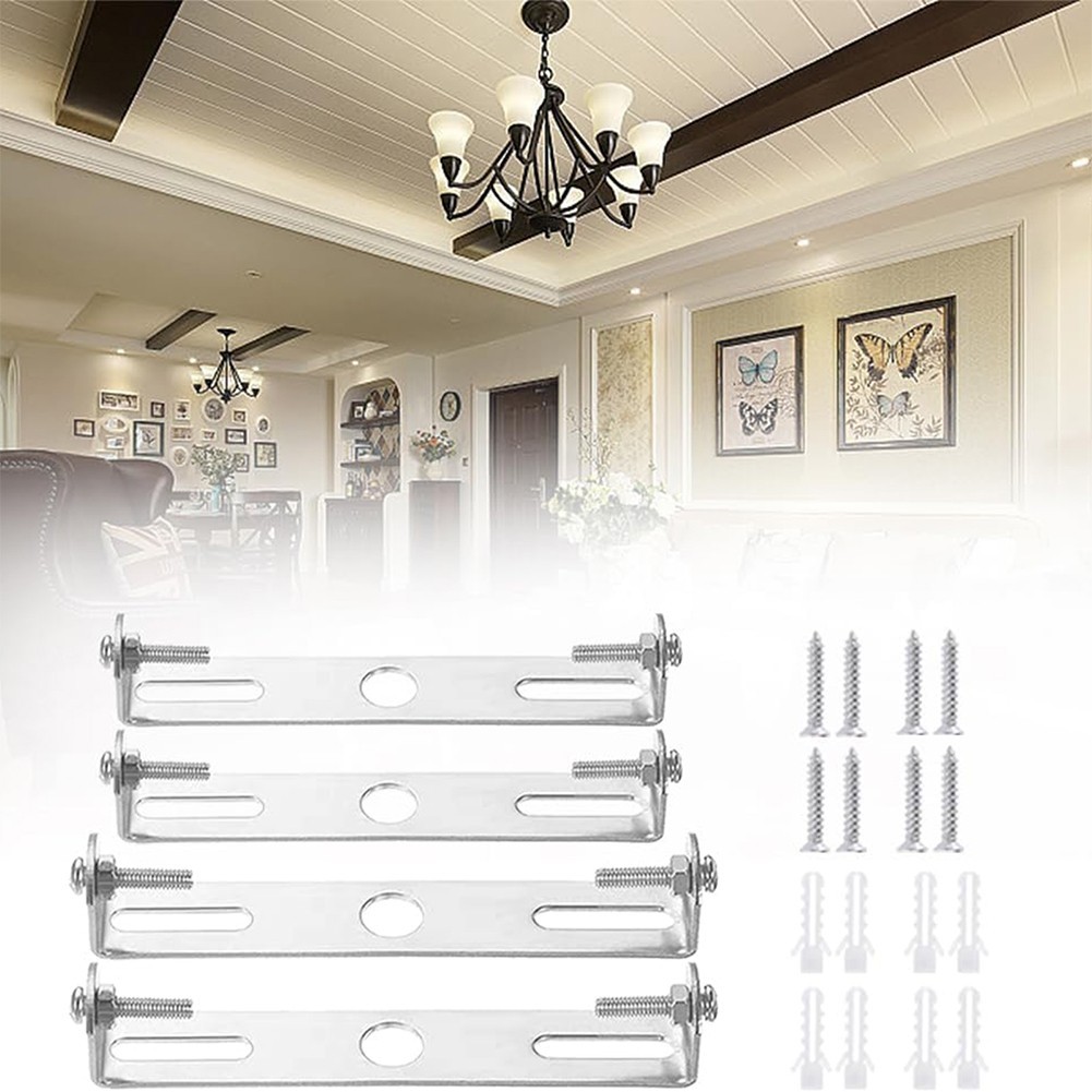 ⭐ New Arrival⭐ Ceiling Fixture Bracket Hassle-free Installation Heavy ...