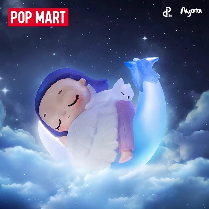 POPMART Nyota Growing up by your way series official art toy | Shopee ...