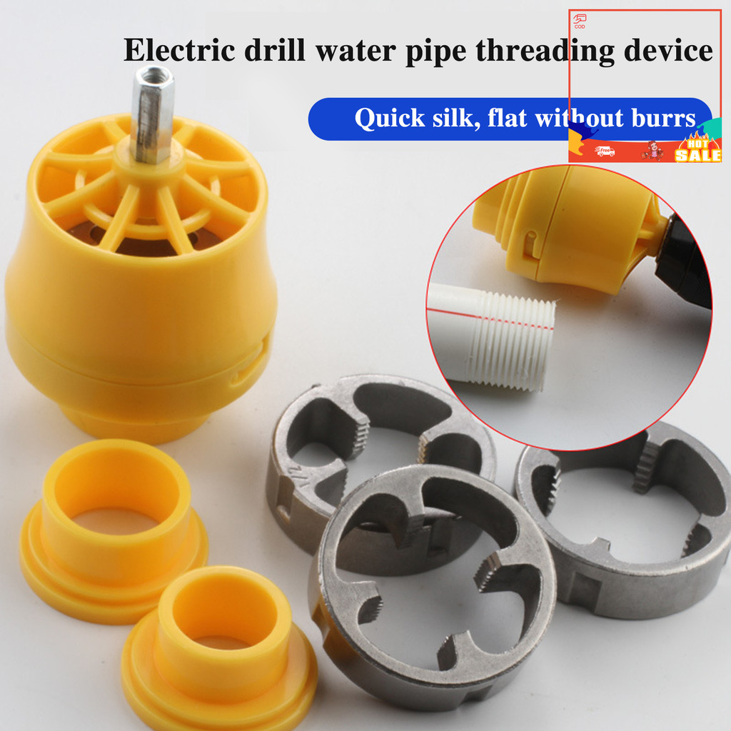 TW-PVC Thread Maker Tools Pipe Round Die Set High Strength Simple ...