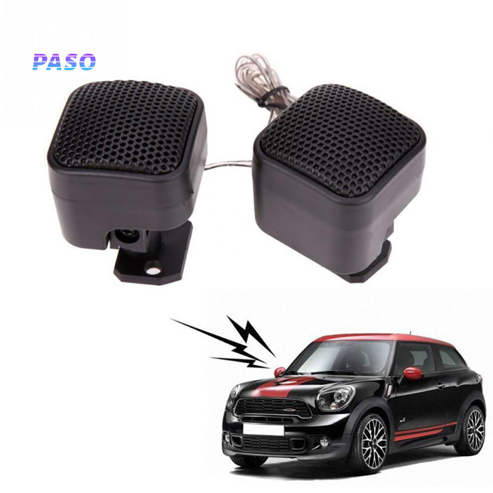 PCA-2Pcs 12V 500W Universal Auto Audio Music Stereo Loud Speaker Stand ...