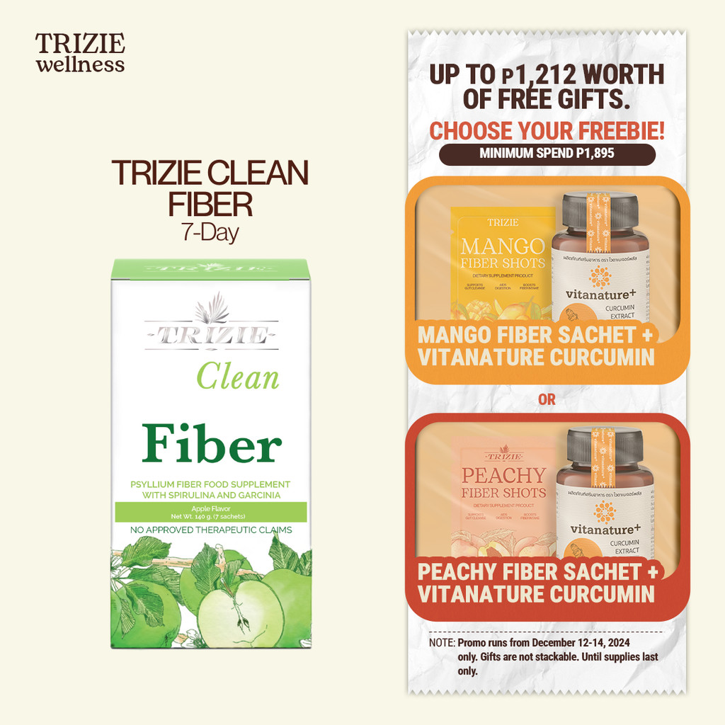 TRIZIE Clean Fiber 7 Day [Fiber Drink for Detox & Weightloss with ...