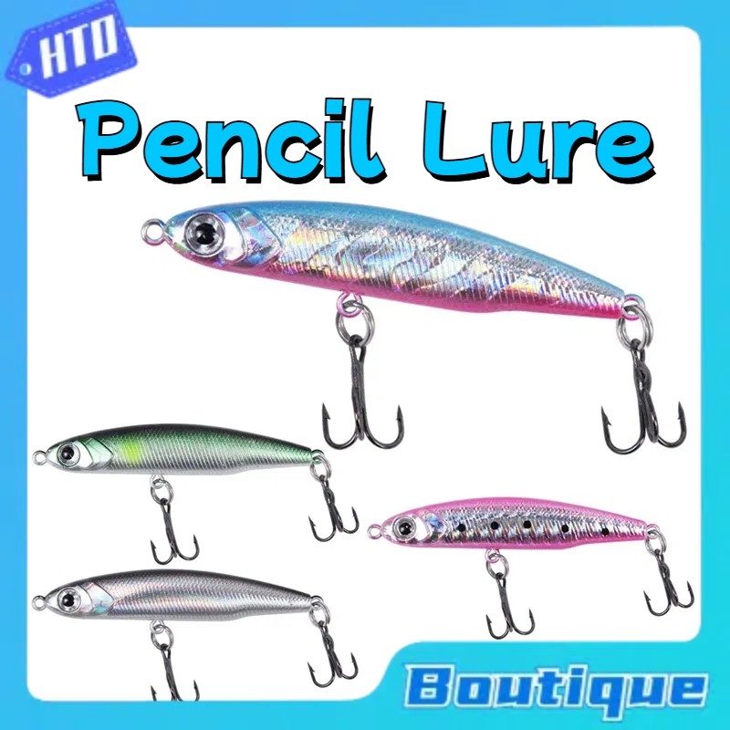 Fishing Pencil Lure8g/12g Sinking Fishing Biat Full Water Layer Lure ...