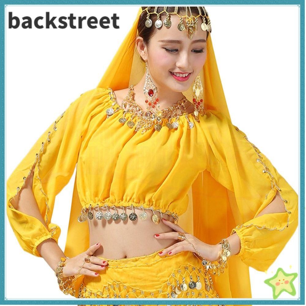 BACKSTREET Belly Dance Top For Thailand/India/Arab Sequin Nightclub ...