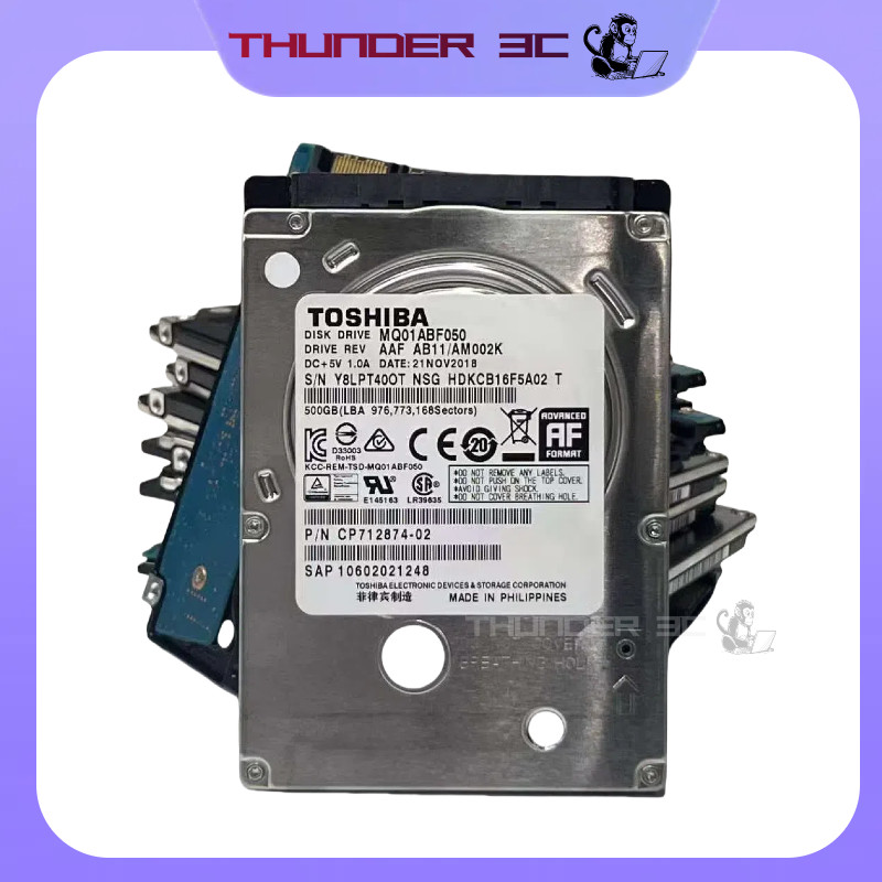 HDD For Desktop Computer and laptop 500GB 7mm 5400RPM SATA | Shopee ...
