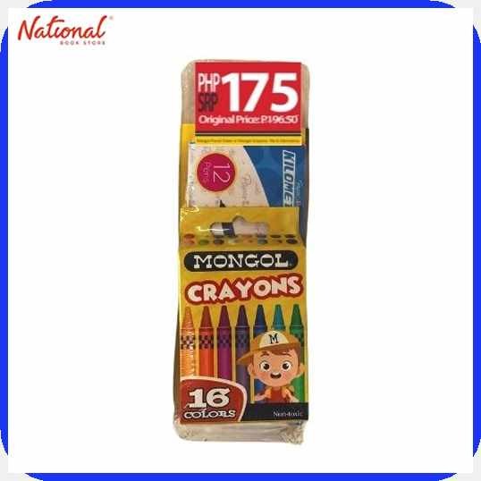 MongolIV;Exam_FJ@D@C@U@dB@TM@vL Pencil Case With Mongol Crayon 16S And ...