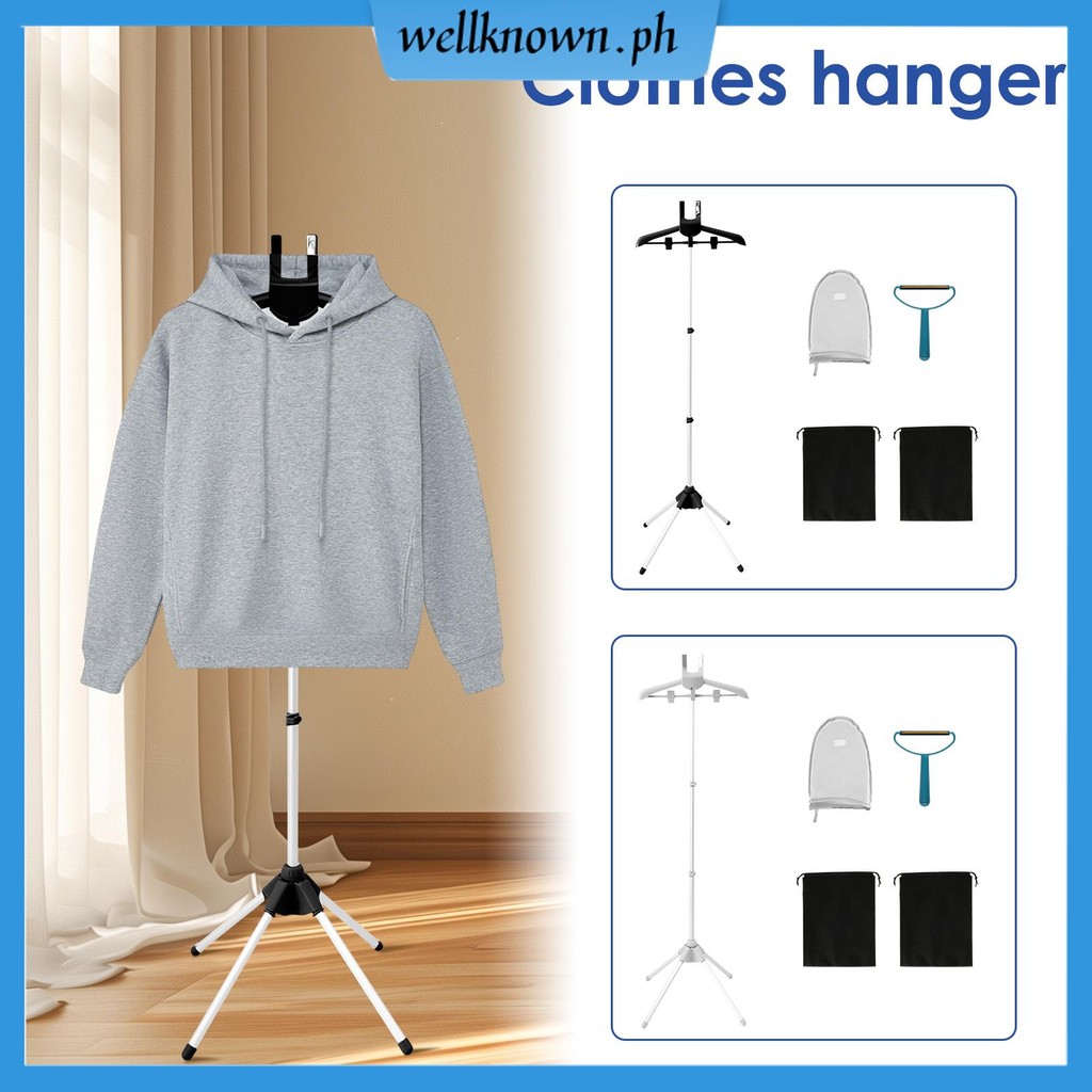 Garments Hanger Folding Steam Iron Steamer Hanger Portable Steam Stand ...