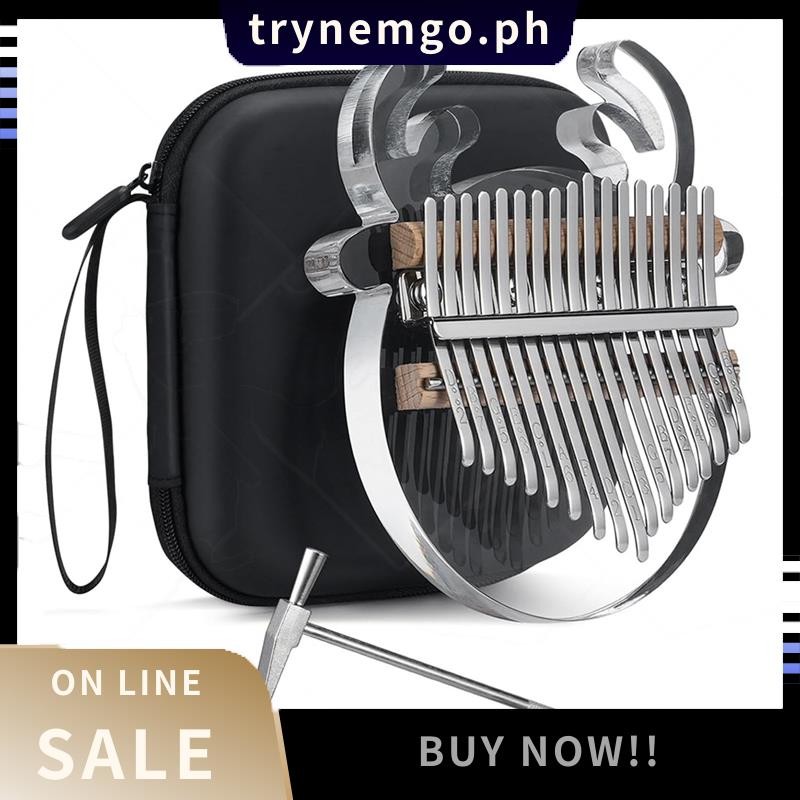 Available Reindeer Kalimba Thumb Piano 17 Keys Acrylic Kalimba Clear ...
