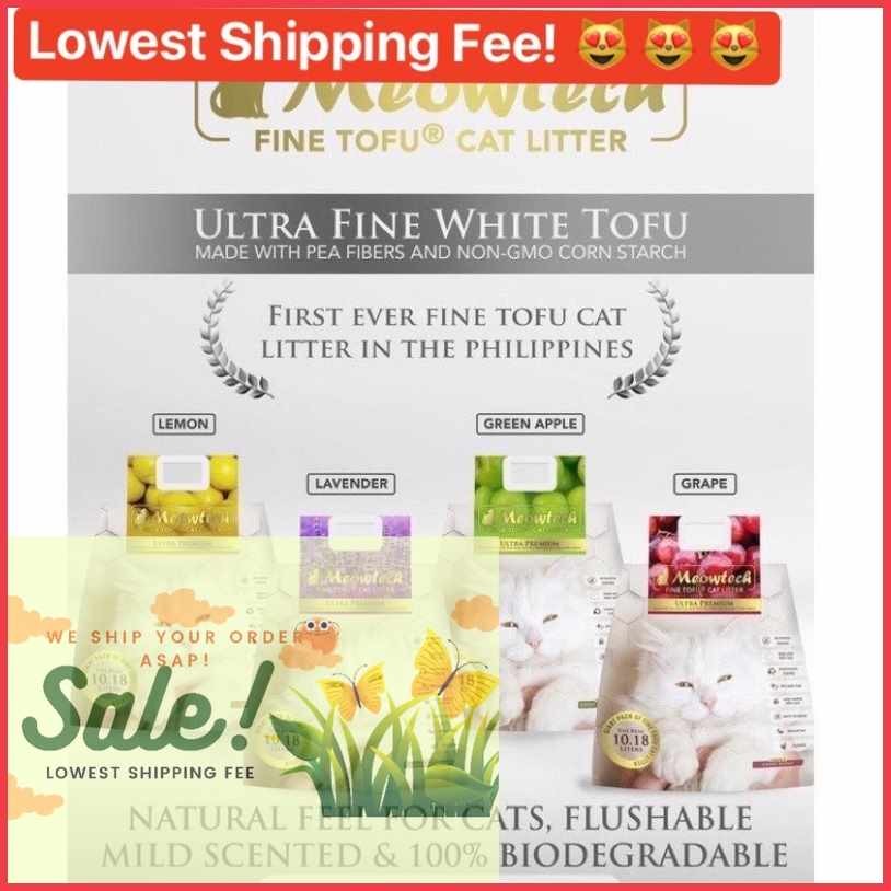 Meowtech%EY:Ultra%Nf:Premium%bs:Fine%wT:Tofu&Cat&Litter&10.18L | Shopee ...