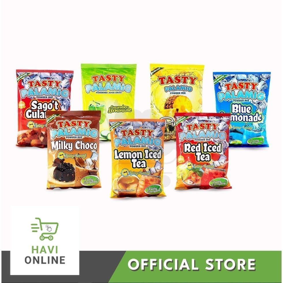 HAVI ONLINE Tasty Palamig 500g Juice Powdered Drink Sago Gulaman Iced ...