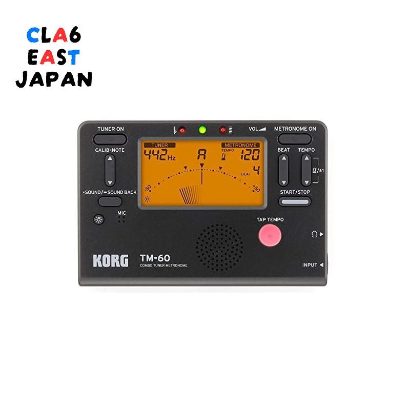 KORG Tuner Metronome TM-60 Small/Compact/For Beginners/Wind Instrument ...