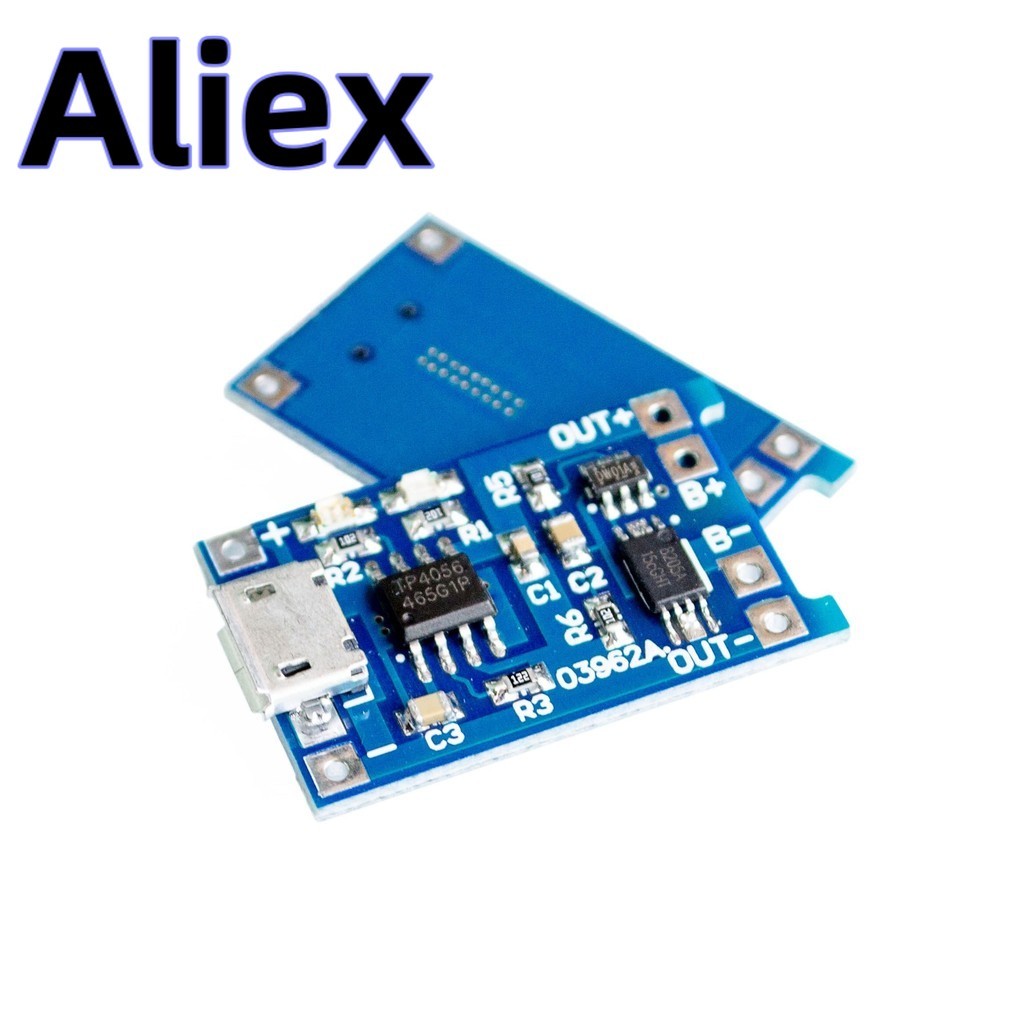 TP4056 TC4056 Micro USB 5V 1A 18650 Lithium Battery Charger Module ...