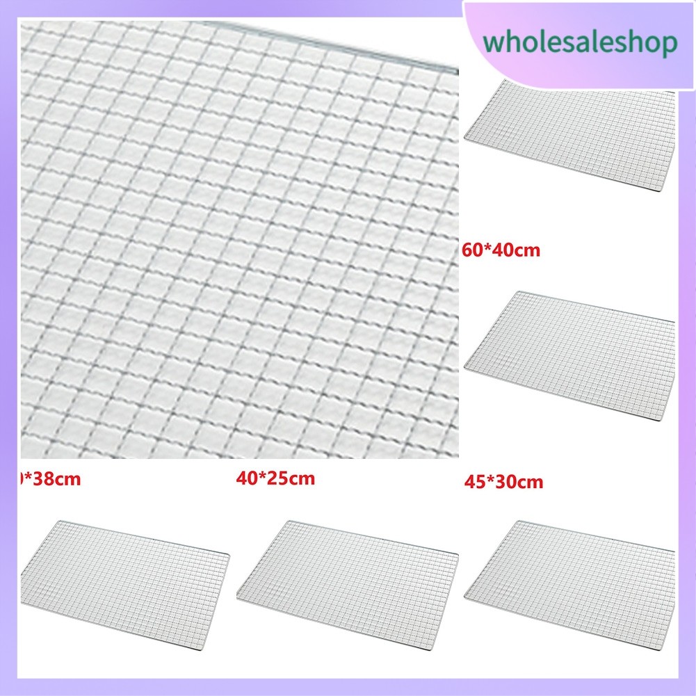 [WOES] BBQ Grate Mesh Net Grill Grate Grid for Japanese Korean Grill ...