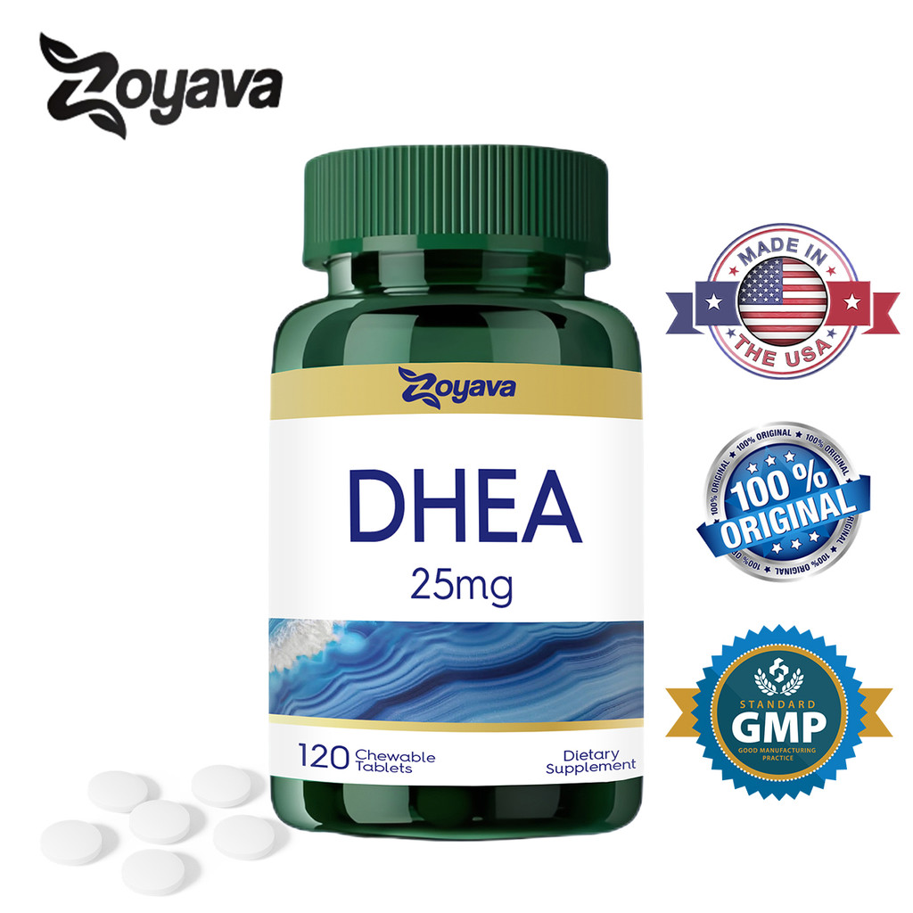 Zoyava DHEA Chewable Supplement 25mg, Improve your immunity and protect ...