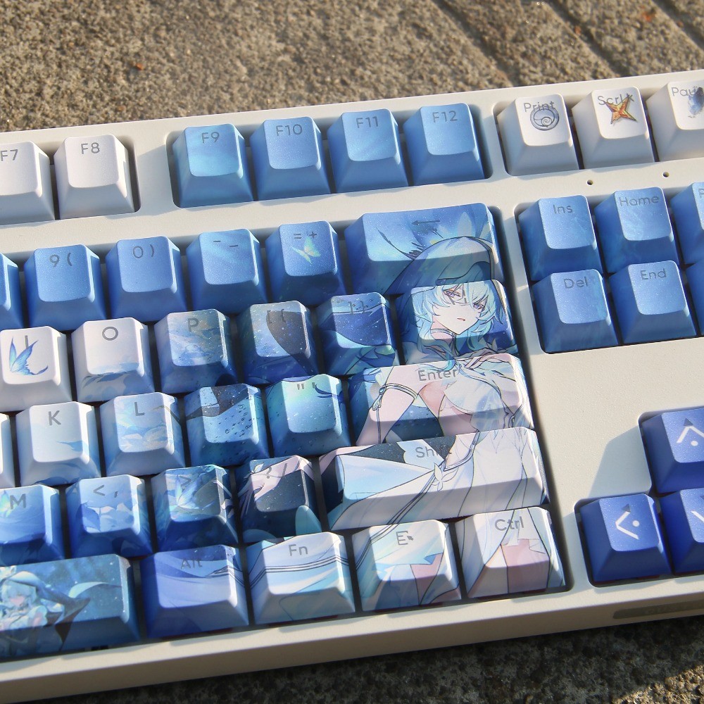The Shorekeeper Keycap Cherry Profile 120 Keys PBT Five-sided Dye ...