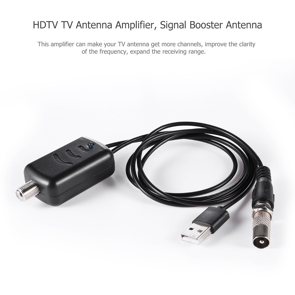 HDTV Amplifier Professional Indoor HD Digital TV Antenna Amplifier Low ...