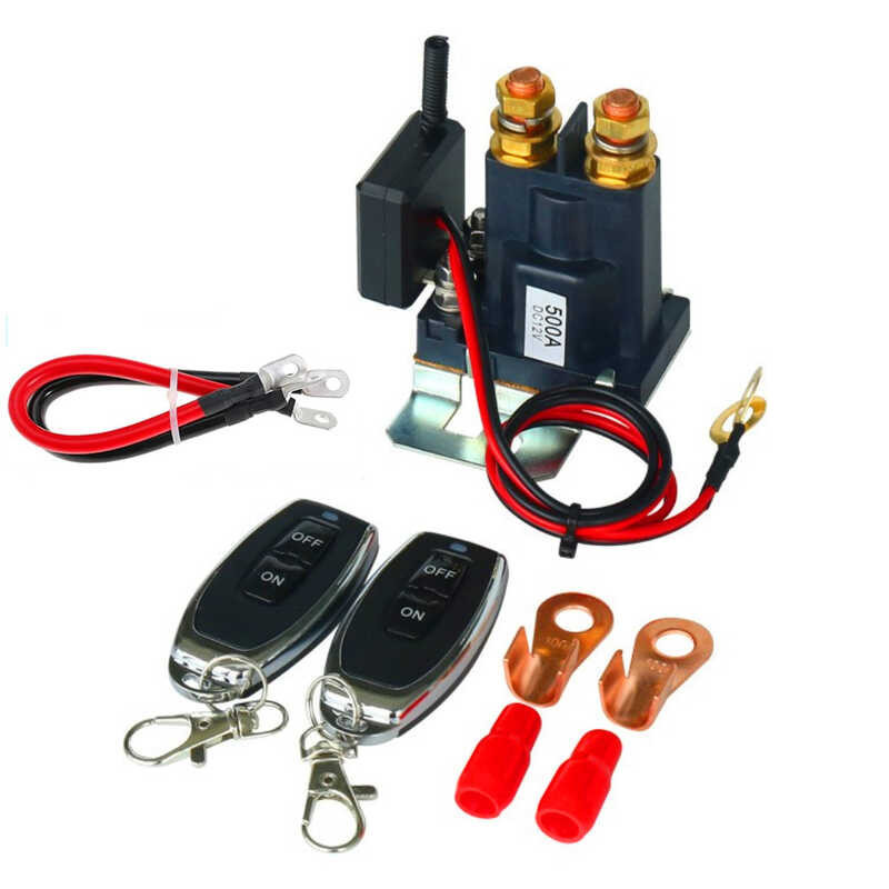 Remote control battery disconnect switch, 12V 500A high current main ...
