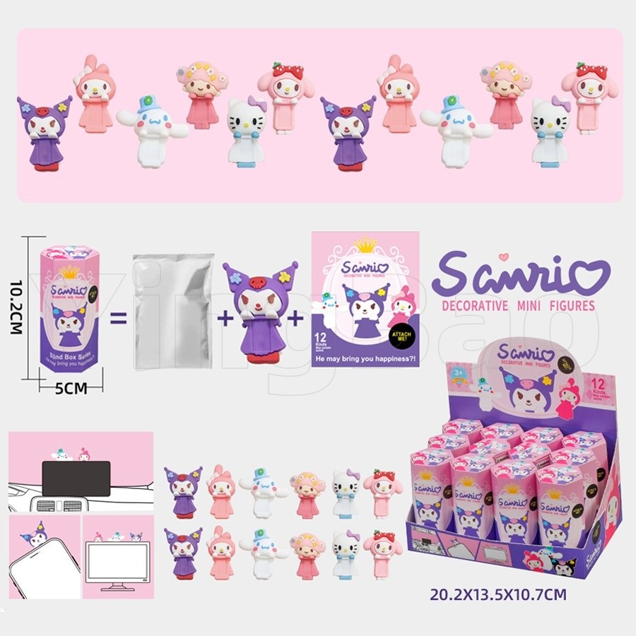 Sonny Angel Sanrio Hipper Mini Figures Kuromi my melody Hello Kitty ...