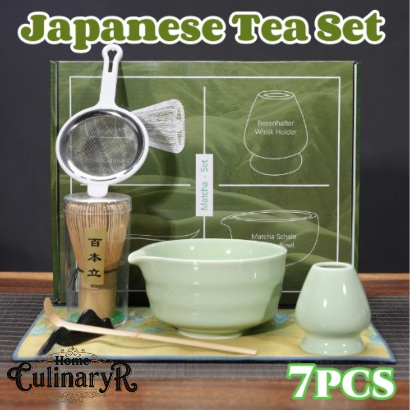 Traditional Matcha Gift Set Japanese Tea Sets Ceramic Matcha Bowl Whisk ...