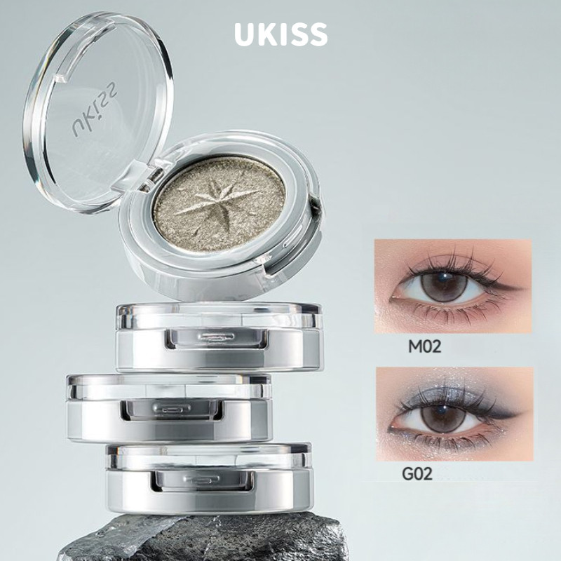 UKISS Eye Shadow Monochrome Eye 3D Cute Dopamine Makeup Eye Shadow ...