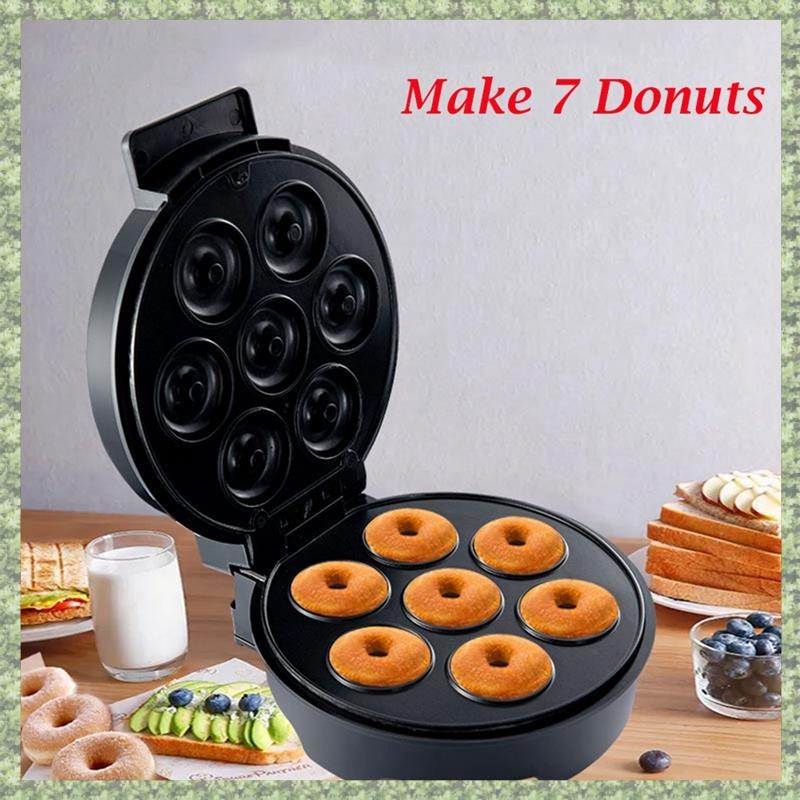 (K T) Electric Donut Machine 1200W Non-Stick Coated Kitchen Donut Maker ...