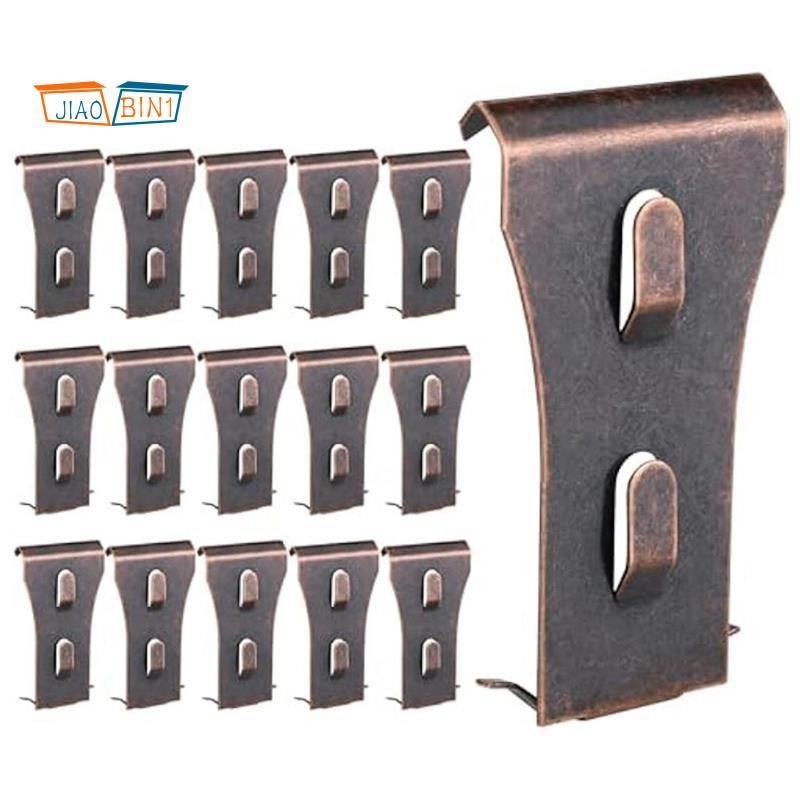 Brick Clips Kit 16Pcs Brick Clips Kit for Hanging Outdoors Brick Hooks ...
