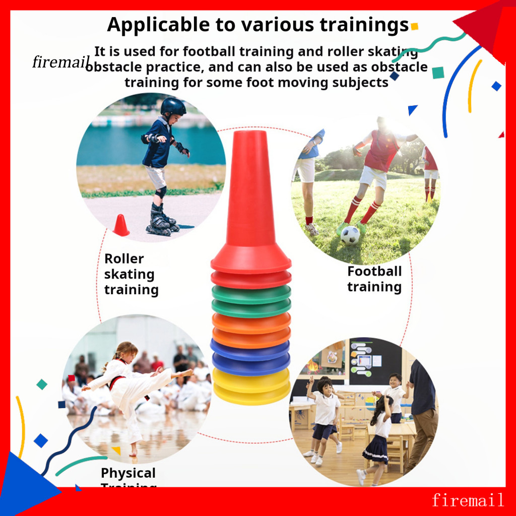 [FM] Football Training Cones Agility Training Cones for Soccer ...