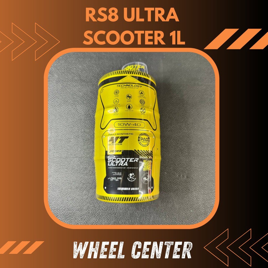 rs8 ultra scooter synthetic engine oil 1 liter | Shopee Philippines