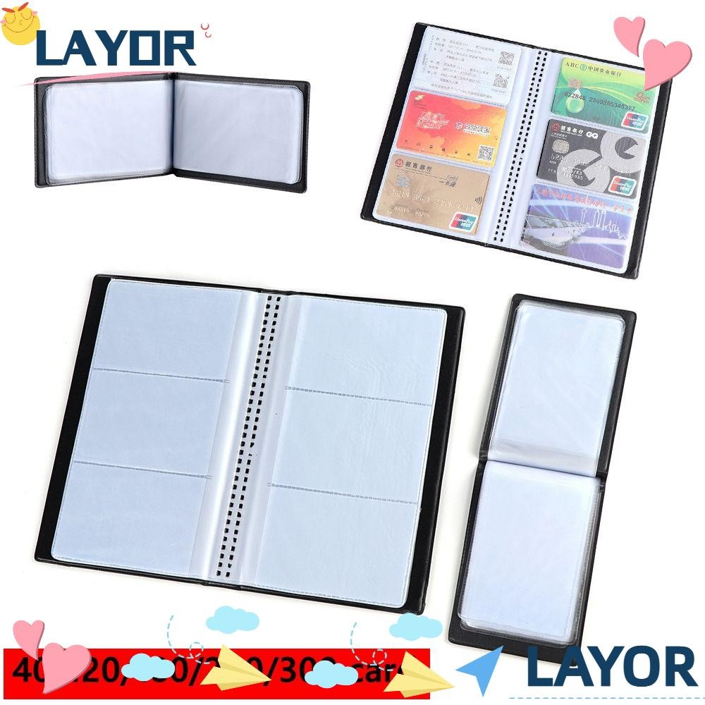 LAY Card Holder Books Paper Craft Container Credit Card Leather ...