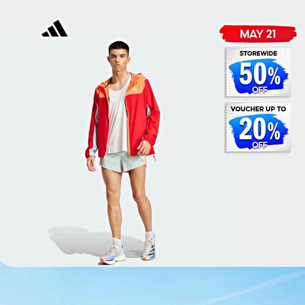 adidas Running New York City Jacket Men Red IW9232 | Shopee Philippines