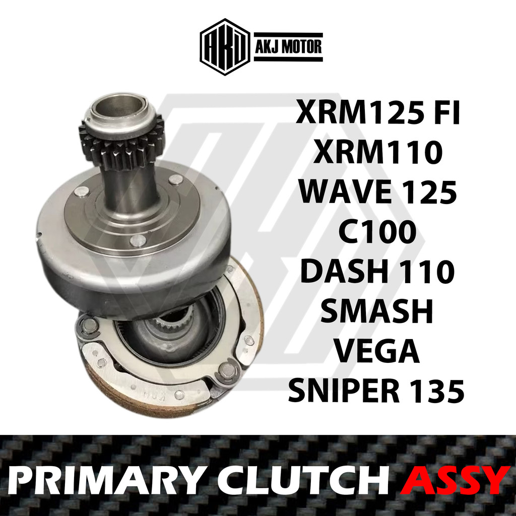 PRIMARY CLUTCH ASSY SET FOR DASH/SMASH/XRM/WAVE/C100/DREAM/VEGA ...