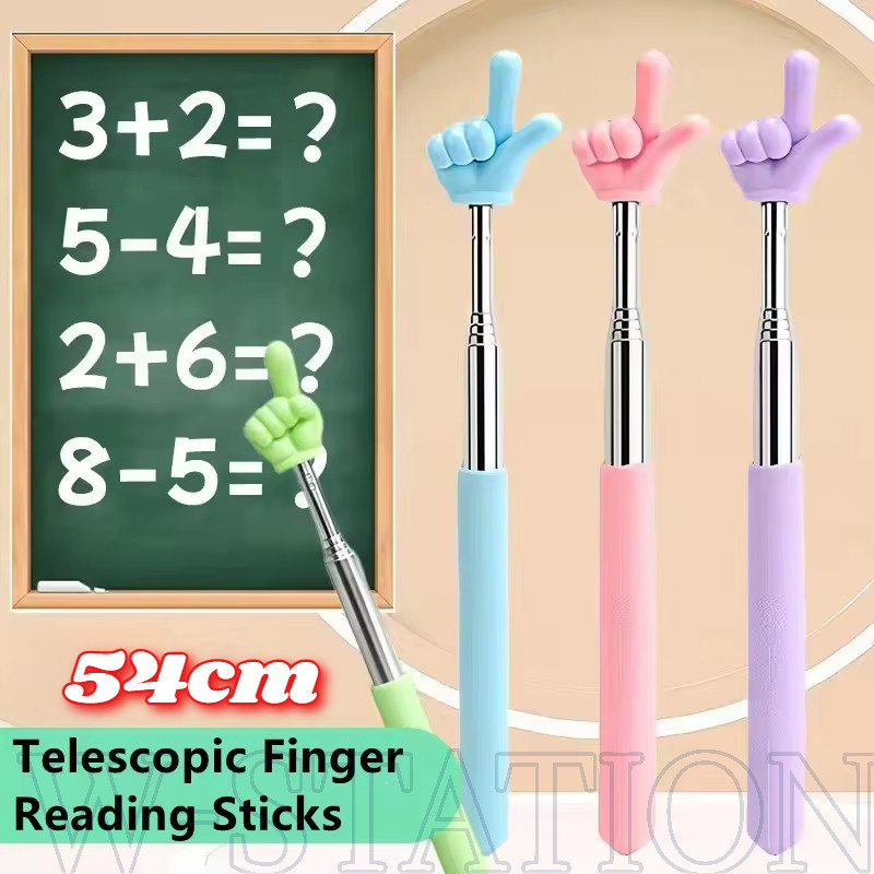 Retractable Teacher Pointer Stick - Stainless Steel Telescopic Teaching ...