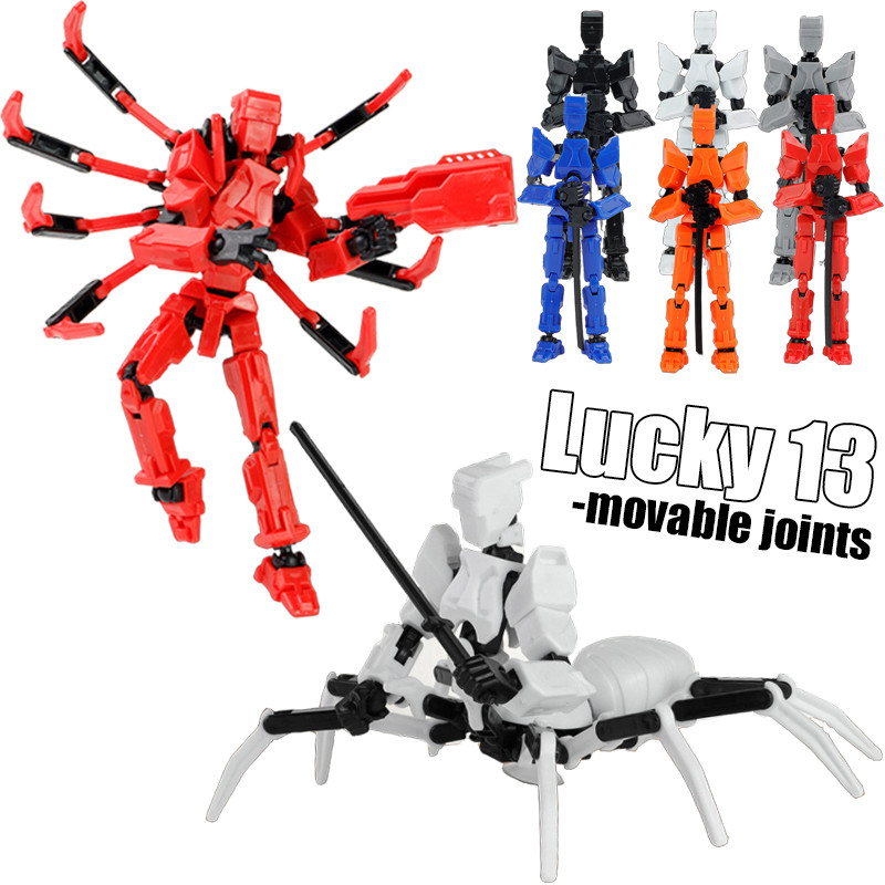 Spider-man Dummy 13 Action Figure Lucky 13 3D Printing Dummy 13 DIY ...