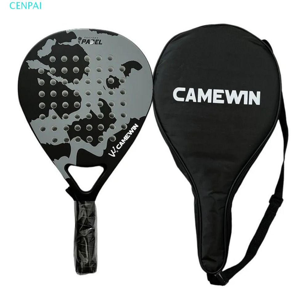 CENPAI Beach Tennis Racket, Full Carbon Fiber 3K Carbon Fiber Tennis ...