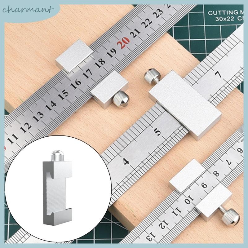 char Ruler Stop Fences Metal Scribers Steel Ruler Positioning Limit ...