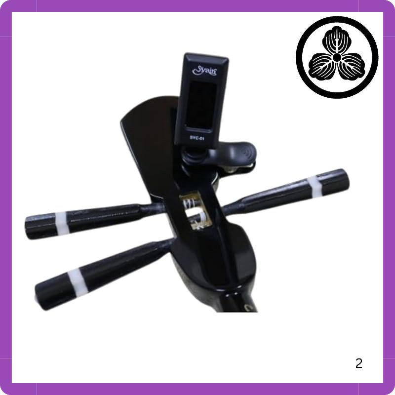 Shamisen/Sanshin clip-on tuner with tuning sheet included. | Shopee ...