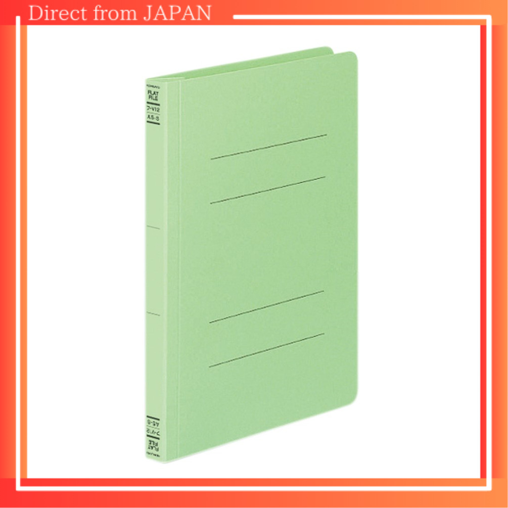 KOKUYO File Flat File, Paper Cover, Resin Binding, 2 Holes, A5, Holds ...