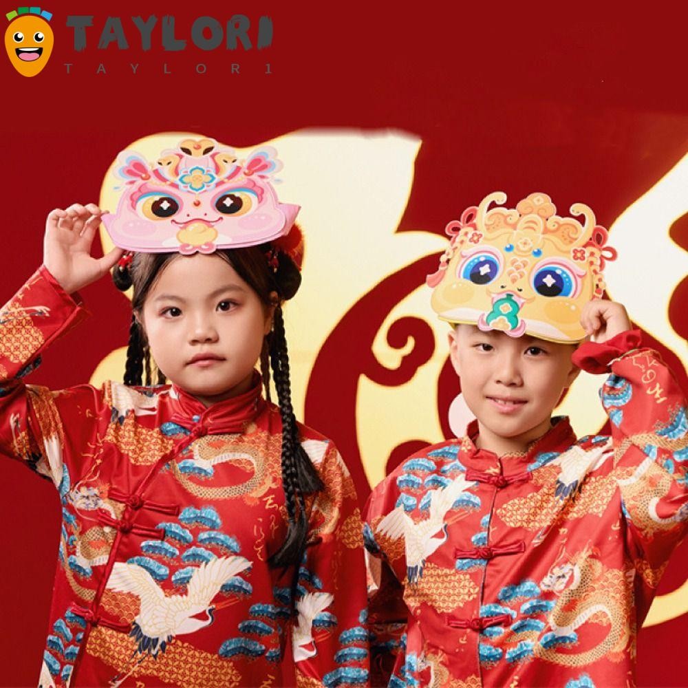 TAYLOR1 New Year Snake Hat Kit, Cute Chinese Style Zodiac Snake Head ...