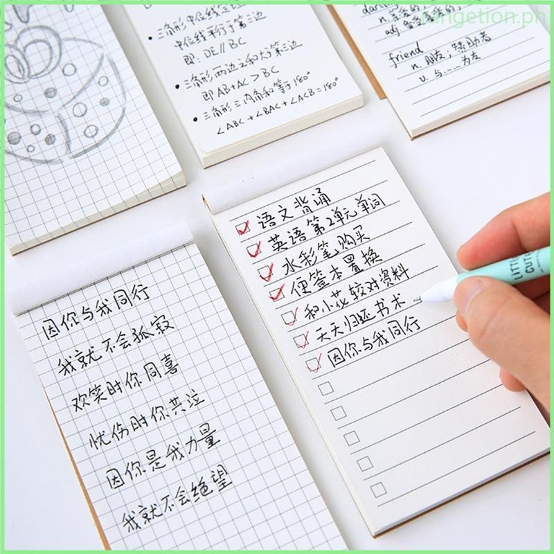 RAN 50 Sheets Notes Papers Mini Writing Pad Pocket Notes Pad Small To ...