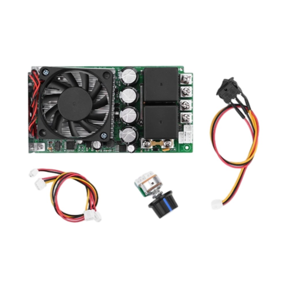 DC10-50V PWM Brush Motor Speed Controller 60A Max Motor Speed Regulator ...