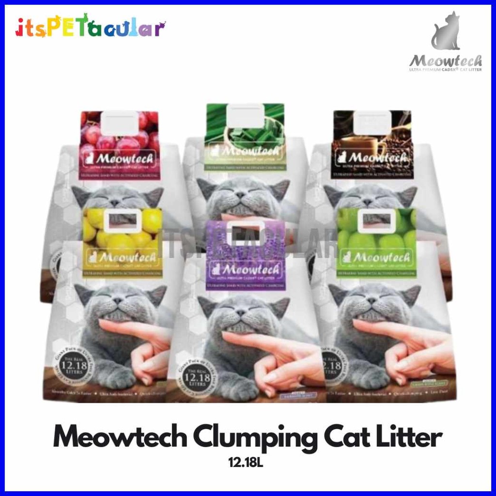 12.18L*fw*MEOWTECH,ez^Ultra>B)Premium}m)Clumping}C)Cat}i)Litter ...
