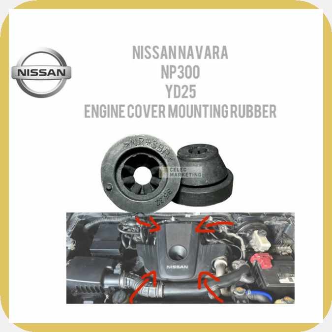 Nissan=f'Navara,NS$NP300)Z}YD25>b}Mounting>I}Rubber>p}Engine>w}Cover>a ...