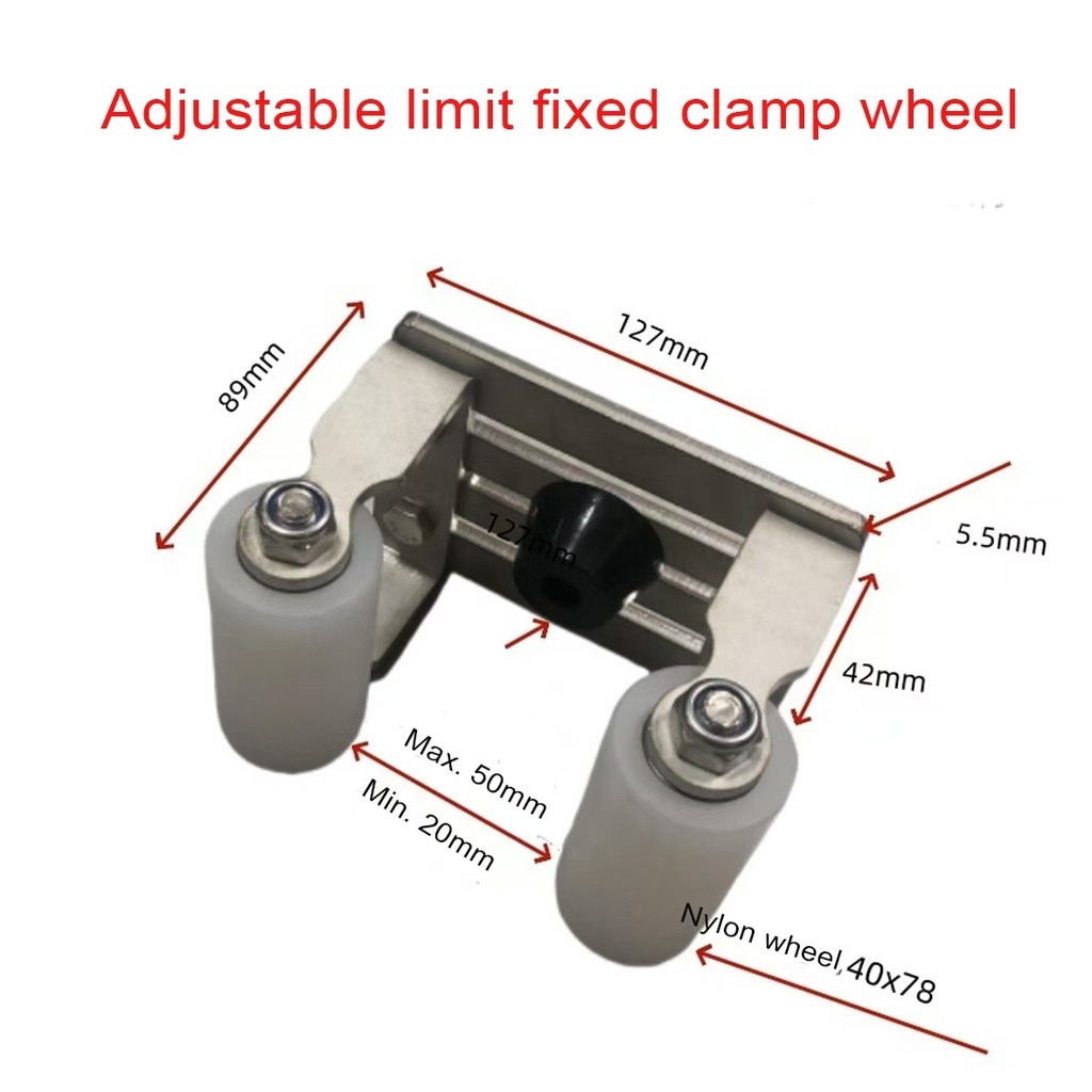 Stainless Steel Electric Sliding Gate End Stopper Catcher Adjustable ...